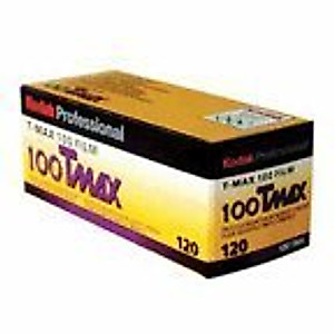 Kodak 100 TMAX Professional ISO 100, 120mm, Black and White Film