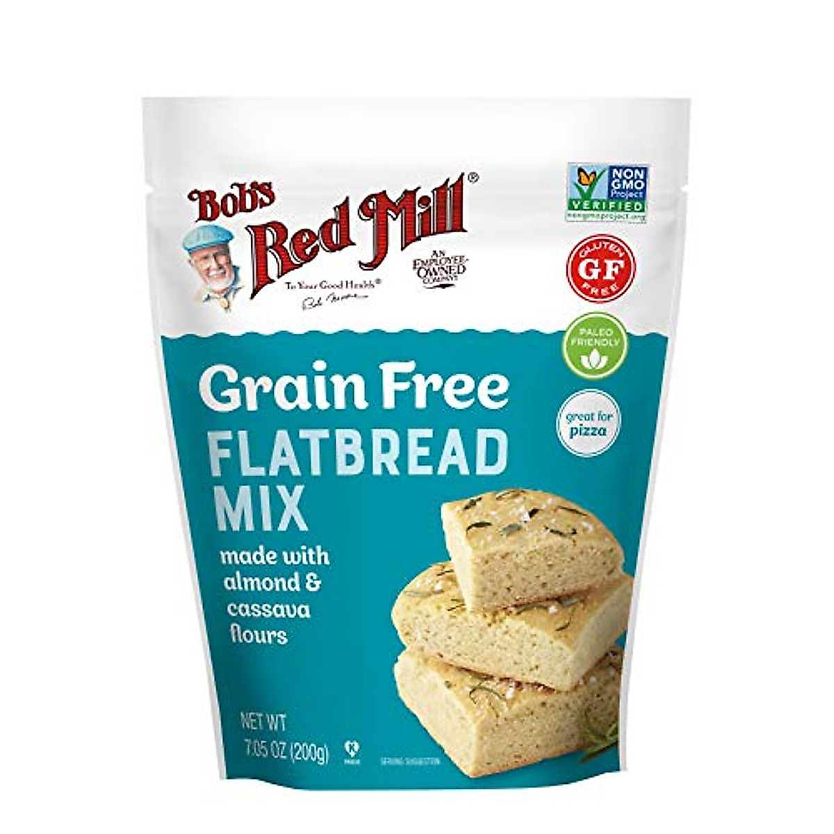 Bob's Red Mill Grain Free Flatbread Mix, 7.05-ounce (Pack of 5)