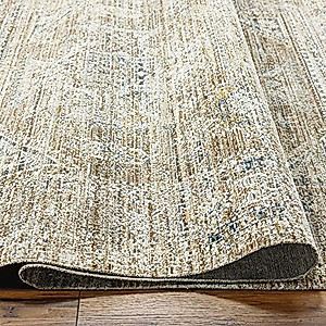 Livabliss x Becki Owens Margaret Traditional Washable Outdoor Area Rug, 5'3" x 7'10", Taupe/Brown
