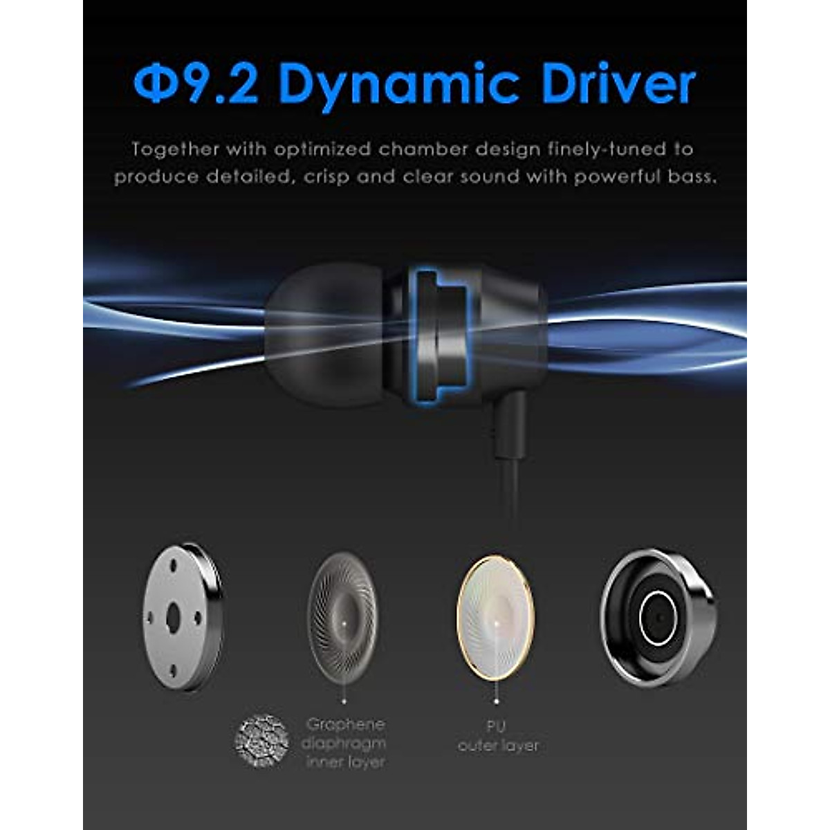 PALOVUE Lightning Headphones Earphones Earbuds in-Ear Magnetic MFi Certified with Microphone Compatible iPhone 14 13 12 11 Pro Max iPhone X XS Max XR iPhone 7 8 Plus iPad Metallic Black