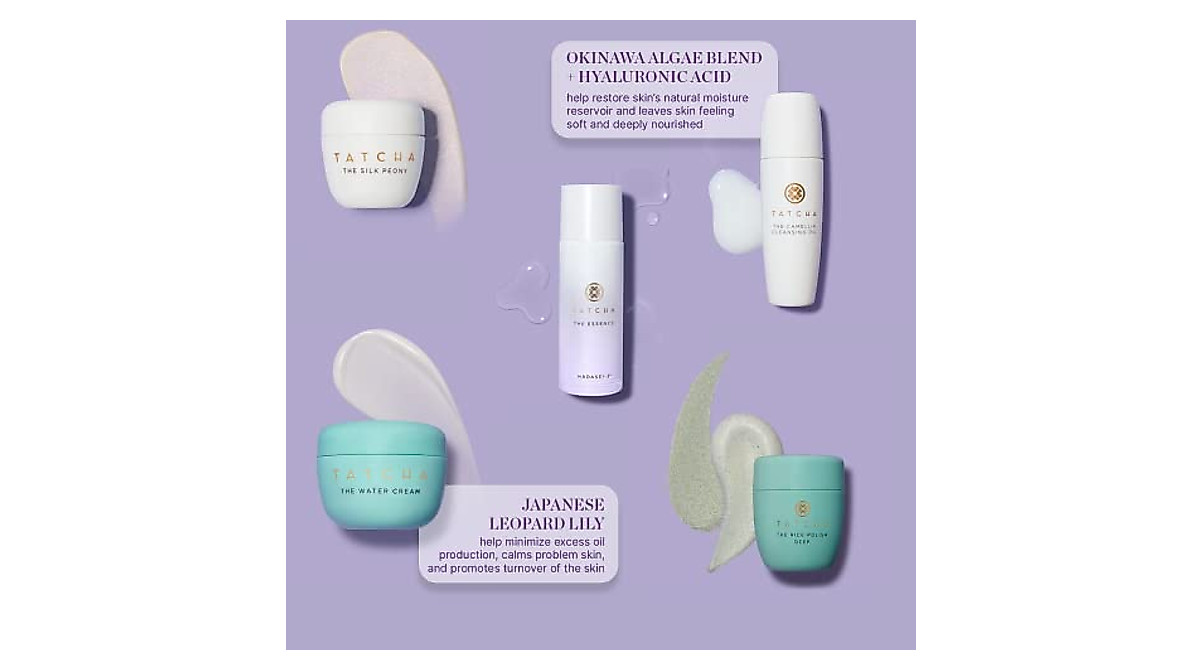 Tatcha Starter Ritual Set: Balancing Skincare for Oily Skin