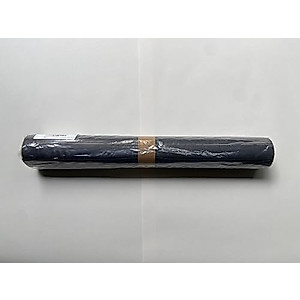 Wooqu PU Leather Book Cloth, Polyurethane Coated and Non-Woven Base, Soft, 17x29”, for Book Binding, Casco Grain, Black