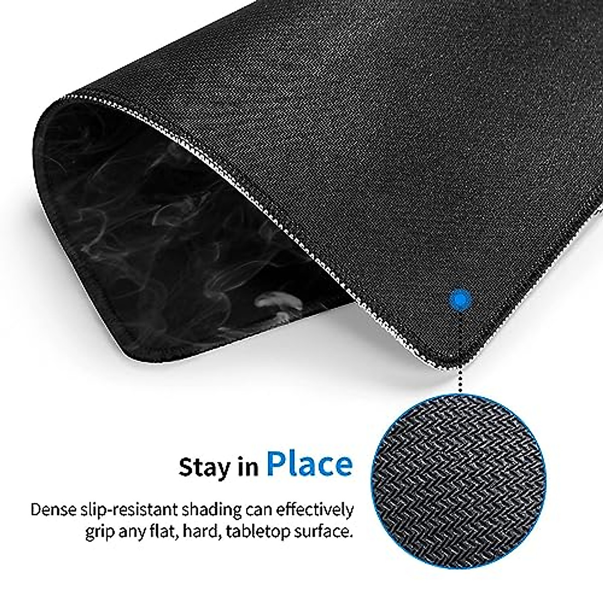 Mouse Pad Anti-Slip Waterproof Mousepad for Computer Laptop Office Pickle Slut Logo Home 10x12in