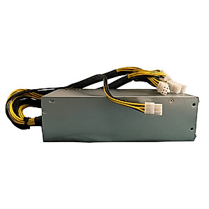 Bitmain GENUINE Antminer Power Supply APW7 PSU 1800w 110v 220v New Model for S9 or L3+ or Z9 Mini or D3 ASICs w/ 10 Connectors