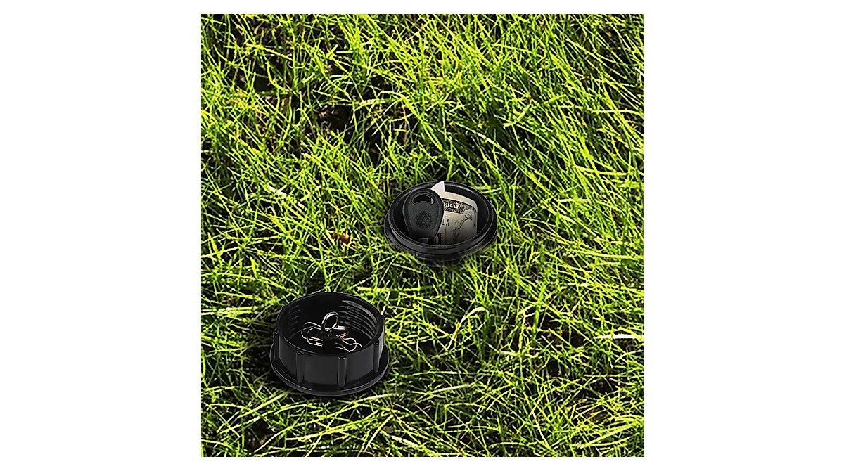 Vantasii Hide A Key Sprinkler Head: Secure Outdoor Key Hider