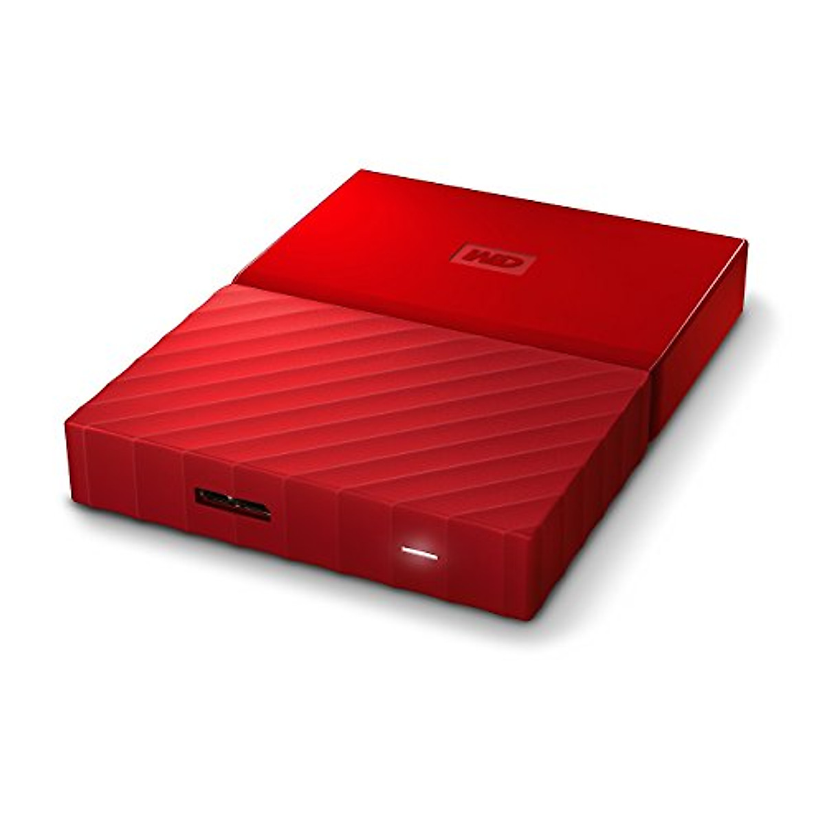 WD 2TB Red My Passport Portable External Hard Drive - USB 3.0 - WDBYFT0020BRD-WESN (Renewed)