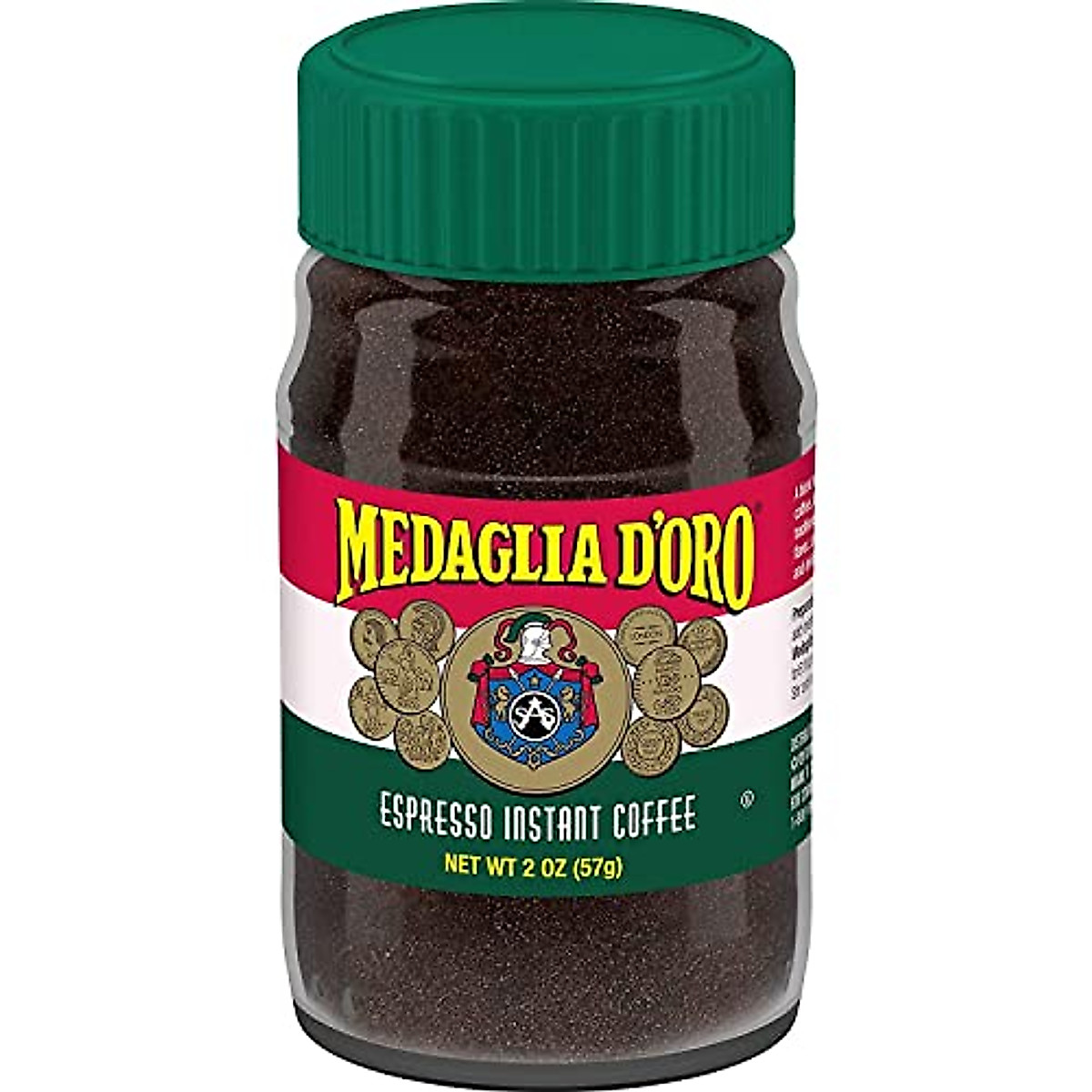 Medaglia D'Oro Instant Espresso Coffee 2 Ounce (Pack 2) by Medaglia D'Oro