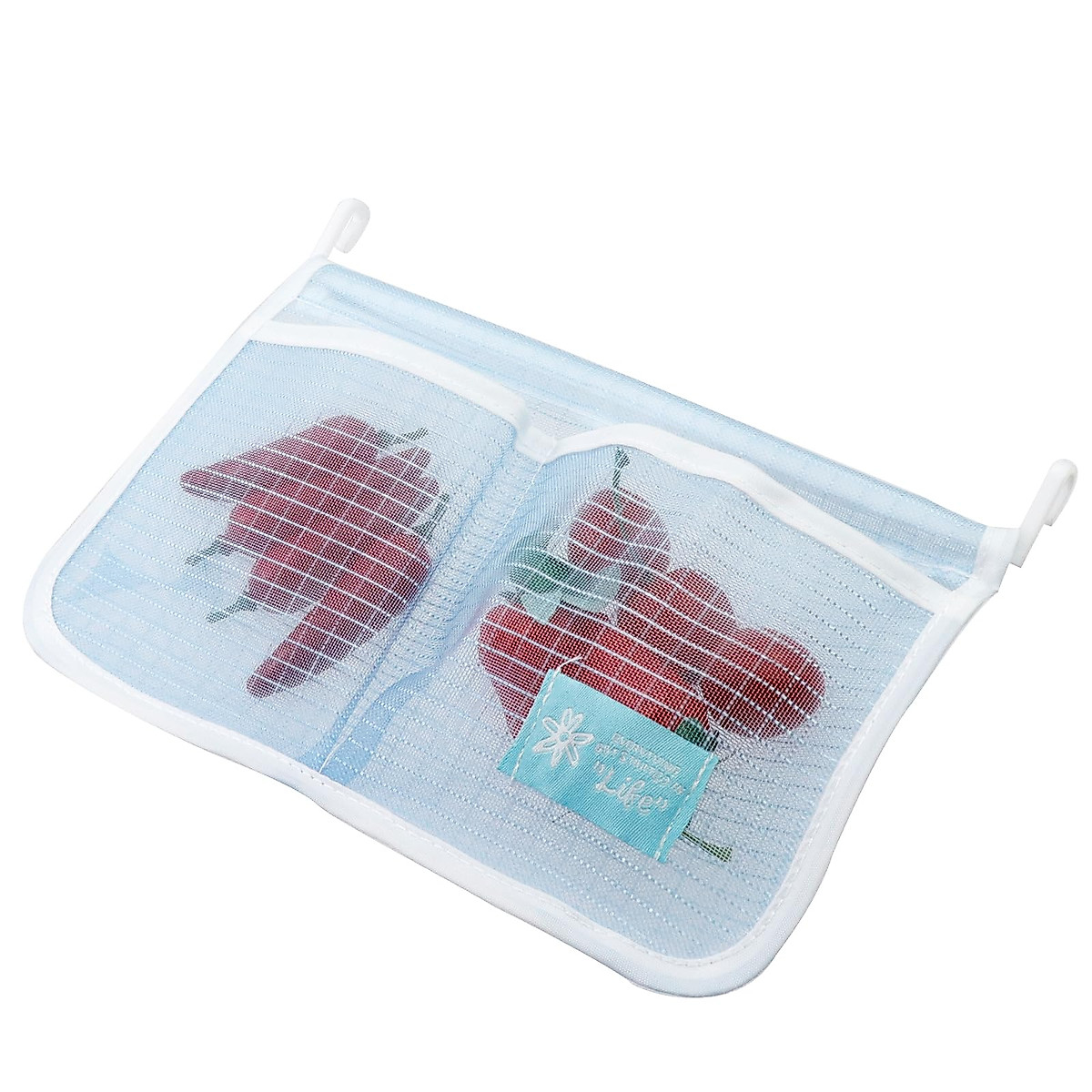 Meprotal Fridge Hanging Mesh Bag Refrigerator Door Hanging Organizer Refrigerator Door Organizer Set, pack of 3