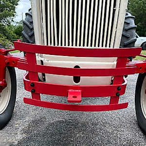 ECOTRIC Bumper W/Trailer Hitch Compatible with Ford Ferguson 2N 8N 9N 600 800 2000 3000 4000 TO20 TO30 Replace for 311541HD