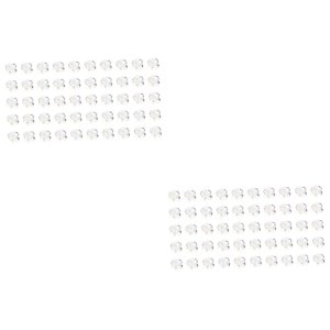 400 Pcs DIY Jewelry Findings DIY Earrings Plug Earring Backs Safety Earrings Stoppers Ear Jewelry Back Locking Earring Stopper Earrings Backs for Women Locking Earring Plug