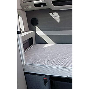 Designs International 5.5" Thick 42" W x 80" L Foam Mobile Mattress Semi Truck Sleeper Cab Bed RV Bunk