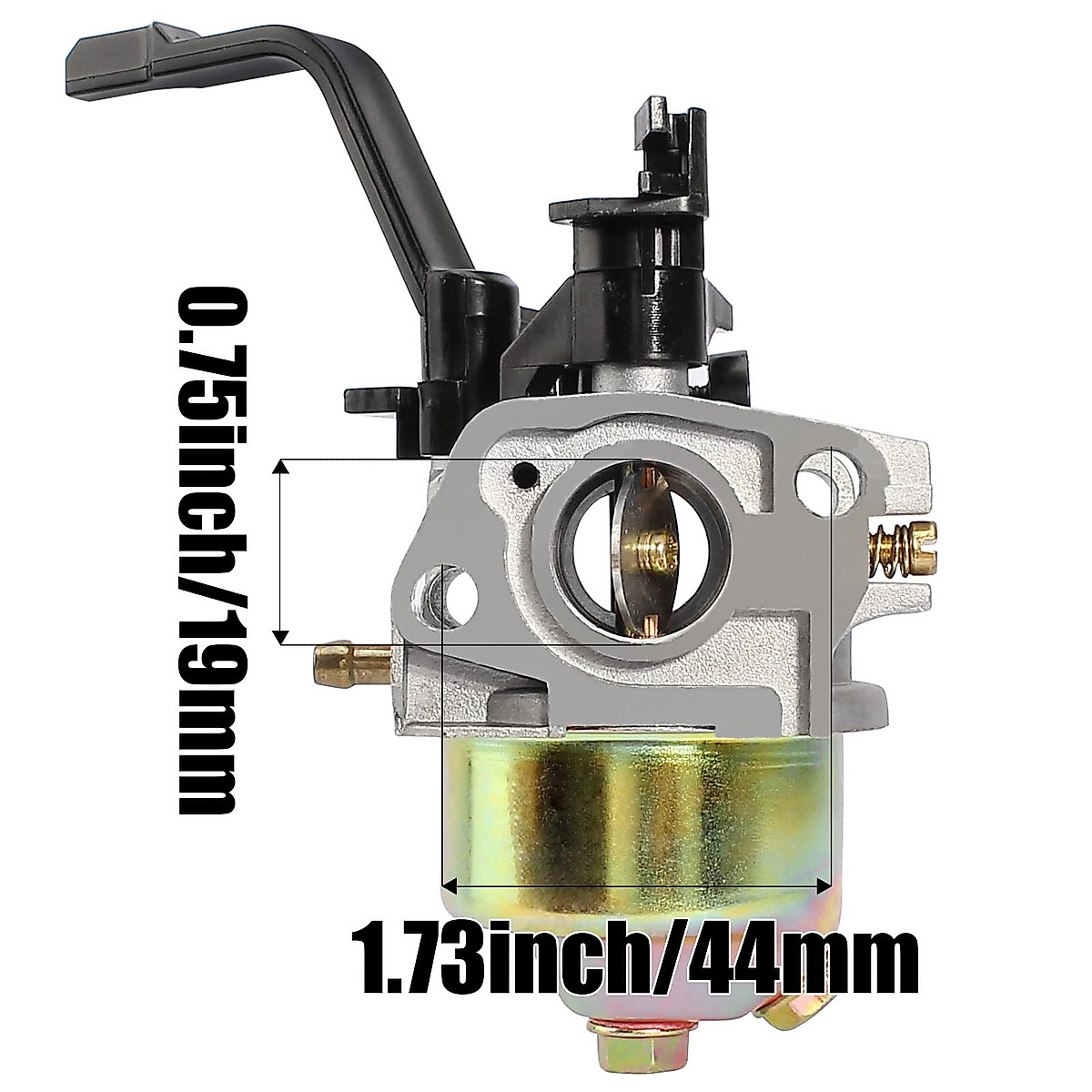 LIYYDS Carburetor Kit Compatible with Powerhorse 208CC 6HP 6.5HP 7HP EZ-PH45749-CA 3000 PSI Power Pressure Washer 157711 166111 1577110 157711C.1 2.5GPM 1800 2200 3100 4000 Watt Generator