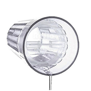 Reflo Smart Cup (Clear 1-Pack) Open Training Cup, Toddler Cup, No Suction 6oz, 360 Control-Flow, USA MADE Premium High-Impact Plastic