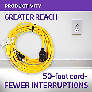 ProTeam Wet Dry Vacuums, ProGuard 20, 20-Gallon Commercial Wet Dry Vacuum Cleaner with Tool Kit and Front Mount Squeegee