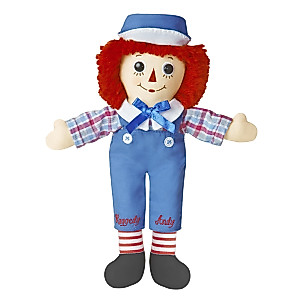 Aurora® Timeless Raggedy Ann & Raggedy Andy® Raggedy Andy Classic Stuffed Animal - Cherished Memories - Lasting Play - Multicolor 12 Inches