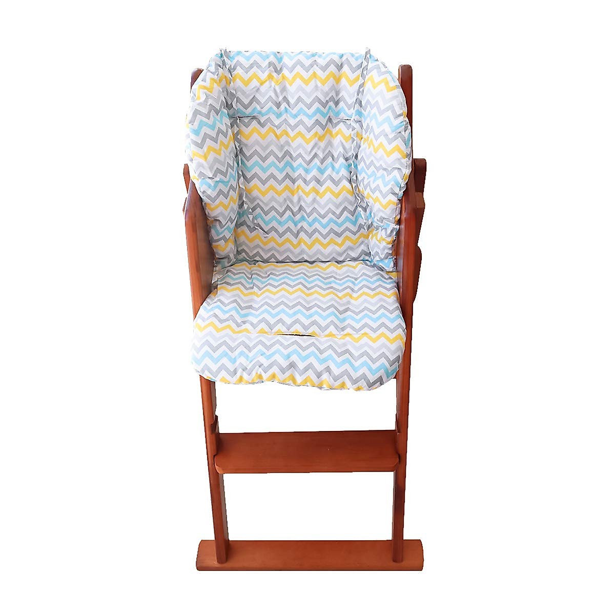 High Chair Cushion, High Chair Pad/seat Cushion/Baby High Chair Cushion,Soft and Comfortable,Light and Breathable,Make The Baby More Comfortable(Color Wavy Stripes)