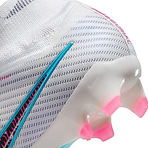 Nike Zoom Superfly 9 Elite FG Mens Football Boots DJ4977 Soccer Cleats (UK 8 US 9 EU 42.5, White Baltic Blue Pink Blast 146)
