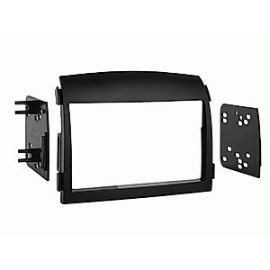 Carxtc Double Din Install Car Stereo Dash Kit for a Aftermarket Radio Fits 2006-2008 Hyundai Sonata U.S Only Trim Bezel is Black