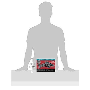 Alaska Smokehouse Smoked Sockeye Fillet in Gift Box, 8-Ounce Each (Pack of 2)