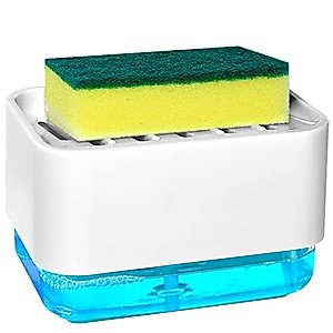 Adadmei Soap Pump Dispenser, Upgraded Cleaning Artifact, Countertop Dish Soap Dispenser for Kitchen, Sink Dish Washing Soap Dispenser