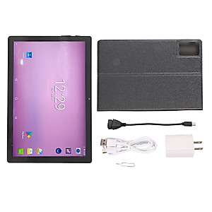 SHYEKYO HD Tablet, 4G LTE 5G WiFi Octa Core CPU Tablet PC Aluminium Alloy 10.1 Inch LCD for Home (US Plug)