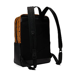 MCM Aren Vi Backpack Medium Cognac One Size