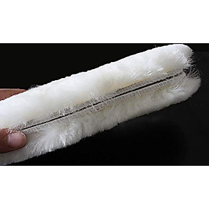 WARMIE Australian Sheepskin Super Thick Premium Shoe Insoles | Durable & Extra Fluffy (Kids US Size 12)