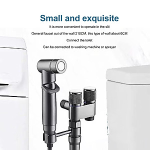 Naroote Bidet Toilet Sprayer Set, Erosion Resistant Handheld Bidet Sprayer Rust Proof for Feminine Wash