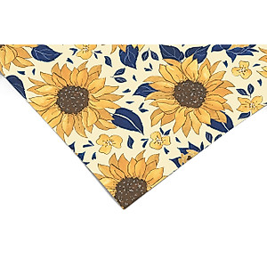 Golden Sunflower Contact Paper | Shelf Liner | Drawer Liner | Peel and Stick Paper 582 12in x 72in (6ft)