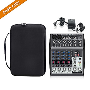 Aproca Hard Storage Travel Case, Fit for Behringer FLOW 8 / Xenyx 802 Premium 8-Input Digital Mixer