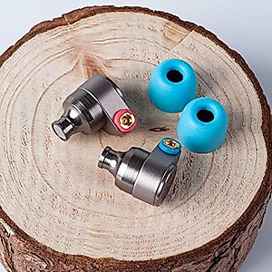Kinboofi TIN Audio T2 in Ear Headphone Double Dynamic Driver 2DD Neutral Sounding IEM in Ear Monitor, Balance Sound HiFi Earphone Metal Shell Headset with 2 PIN Connection……