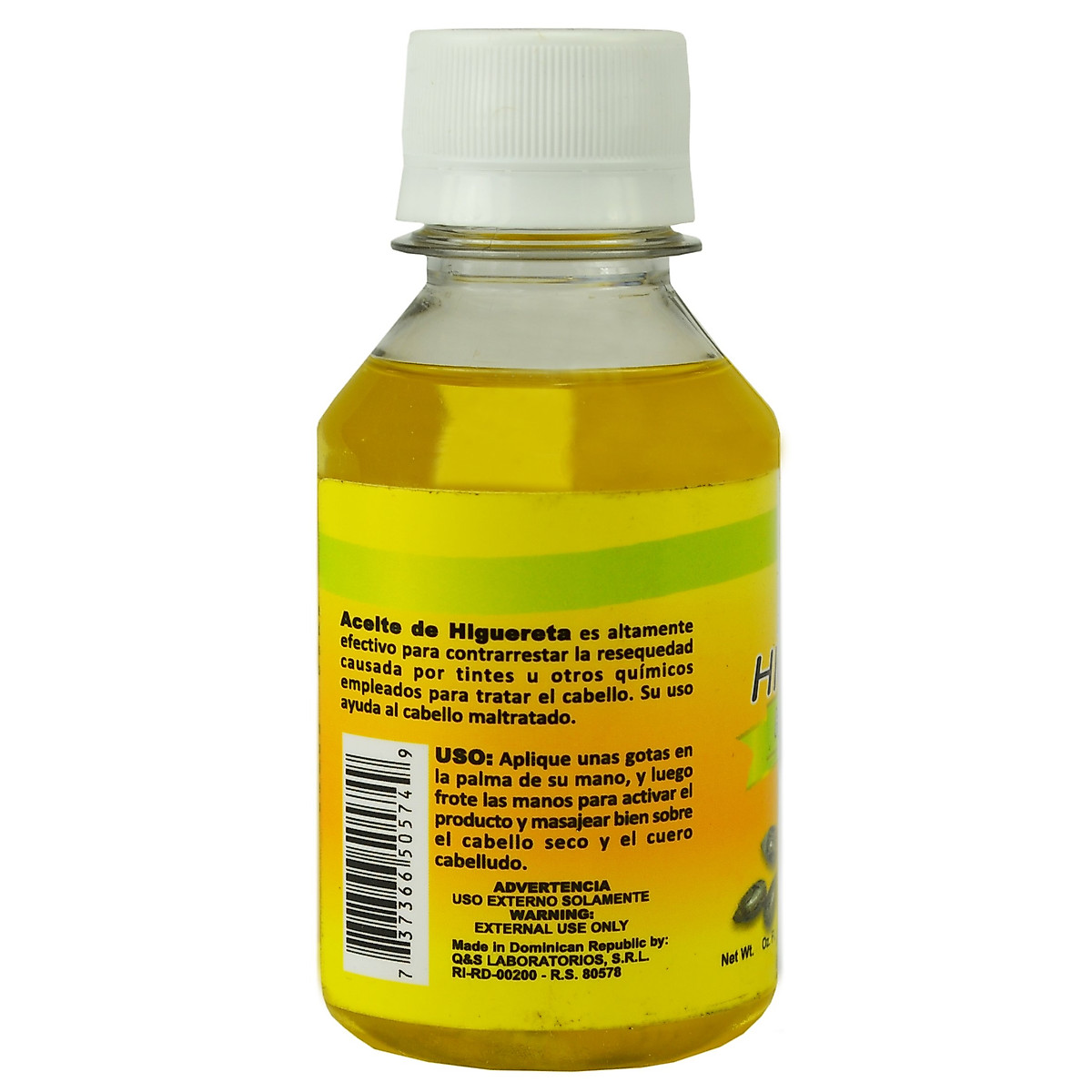 Madre Tierra Aceite de Higuereta / Higuereta Oil 2oz (60ml)