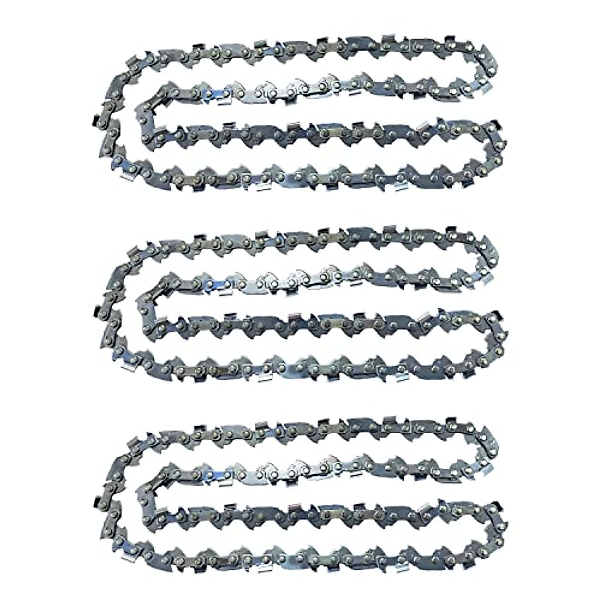 EISENKERN Chainsaw Chain 14 Inch 3/8" LP Pitch .050"Gauge 50 Drive Links S50 Chainsaw Replacement Chain 14 Compatible with Craftsman,Echo,Homelite,Poulan,Remington 3-Pack