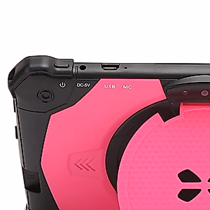 lennis Kids Tablet, 100‑240V Support 128GB TF Card 2GB 32GB Childrens Tablet 7in IPS HD Large Screen Dual Camera for Boys Girls (US Plug)