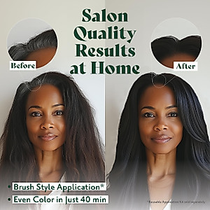 Herbatint Permanent Hair Dye - 1N Black - For Up To 100% Gray Coverage of Resistant Gray Hair - Ammonia-Free, Alcohol-Free & Vegan - Salon Influenced Hair color 5.75 fl oz (2 Pack)