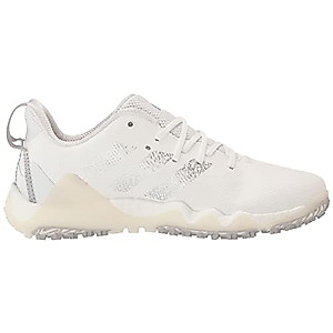 adidas Men's CODECHAOS 22 Golf Shoe, FTWR White/Silver Met./Grey Two, 10.5
