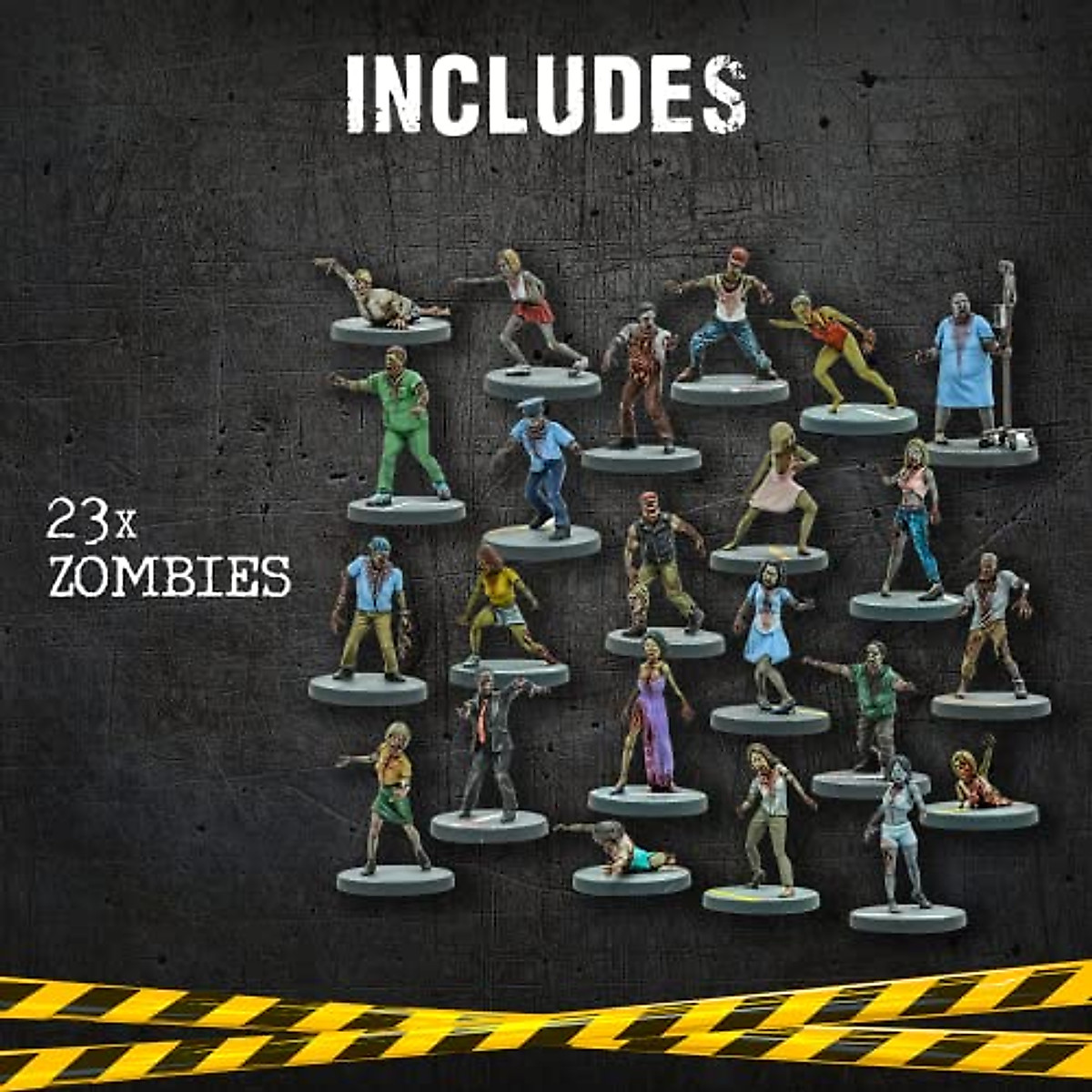 Wargames Delivered Project Z Starter Set - Zombie Miniatures for Miniature War Game, and Model War by Warlord Games