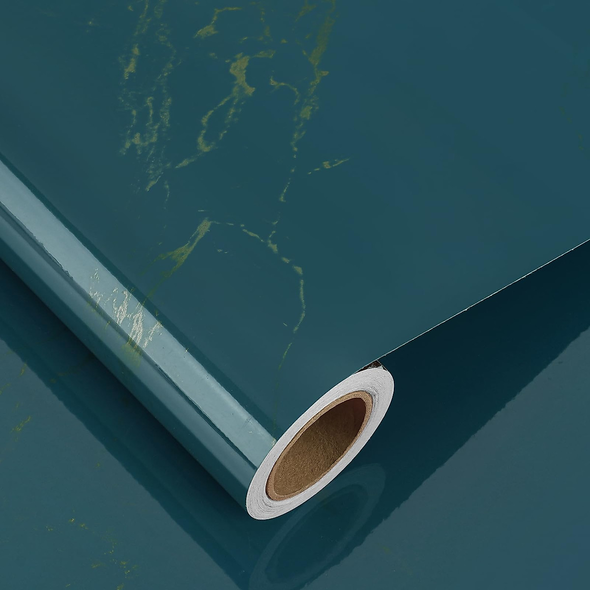 YENHOME 30"x118" Marble Peel and Stick Countertop for Kitchen Counter Contact Paper Marble Vinyl Countertop Paper Waterproof Wall Paper for Kitchen Cabinets Countertop Cover Upgrade Furniture