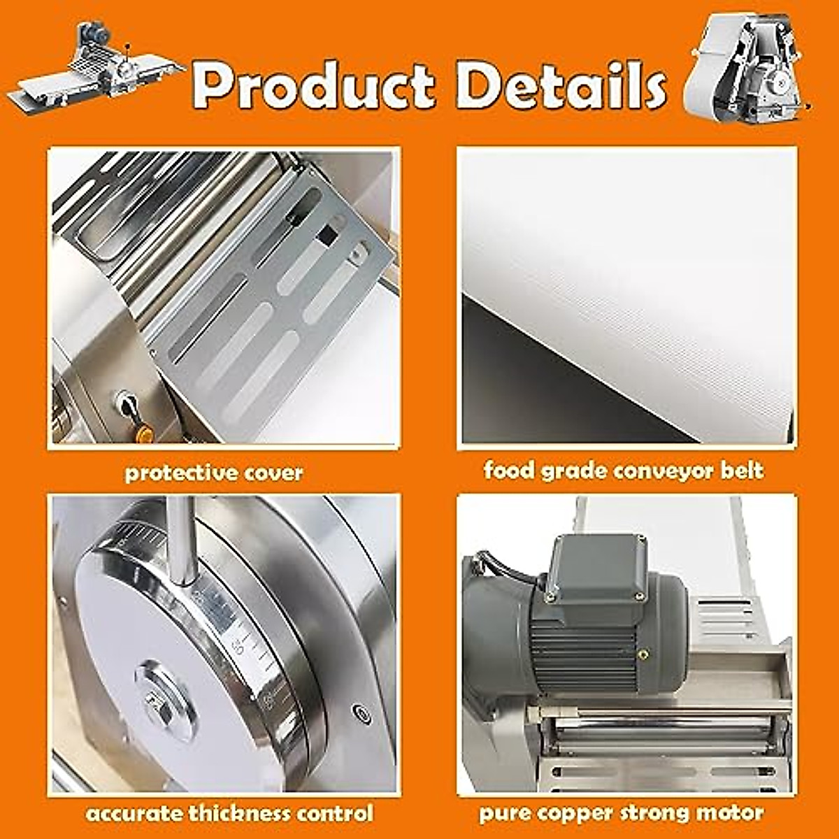 INTSUPERMAI Dough Sheeter Reversible Commercial Dough Roller Machine 70.9"×19.7" Belt Fondant Sheeter Flattener Pastry Pizza Noodle Press Machine Two-way Rollers 110V