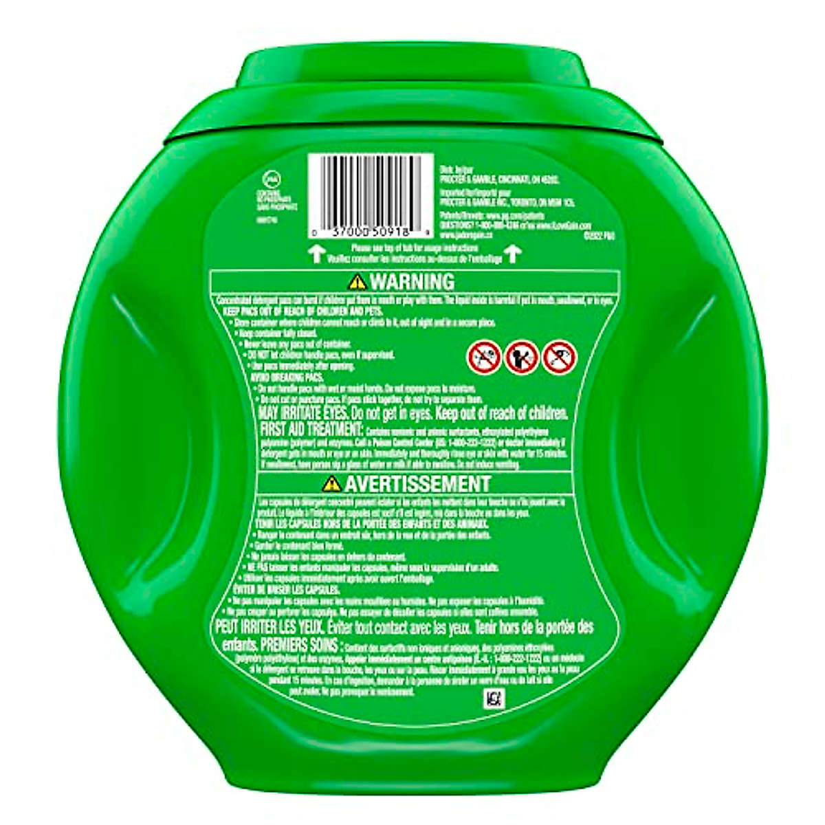 Gain flings! Laundry Detergent Soap Pacs HE Compatible 60 ct Long Lasting Scent Spring Daydream