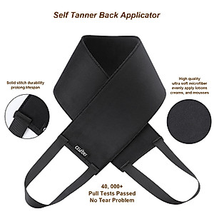 CeleCily Self Tanning Mitt Applicator Kit Tanning Mitts Self Tanner Applicator Set Self Tanning Glove for Self Tan Mitt Applicator Kit, Back Tanning Applicator,Self Tanner Mitt Applicator Tanning Kit
