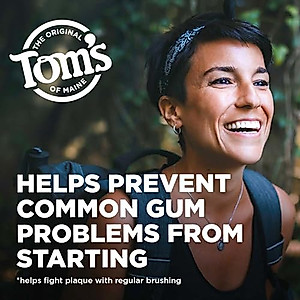 Tom's of Maine PureActiv Teeth + Gum Health* Anticavity Toothpaste Gel, Cool Mint, 4.0 oz.