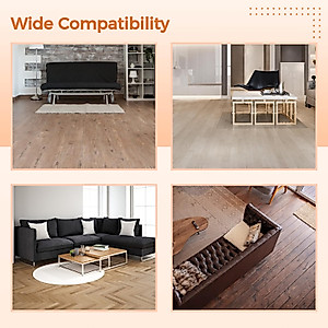 yeesport 40 Pcs Flooring Spacers, Laminate Wood Flooring Tool Kit with 1/4" & 1/2" Gap, Floor Installation Tools for Wood, Vinyl Plank, Hardwood, Bamboo, LVT, Subfloor Panels