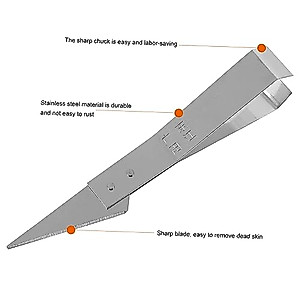 Grill Scraper Tool 10pcs Hair Puller Seafood Tools Hair Shaver Pin Bone Pliers Flat Hair Pliers Wool Puller Chicken Hair Tweezers Boneless Fish Bone Kitchen Supplies Razor Silver