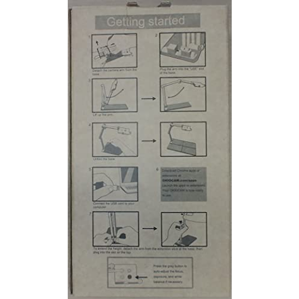 OKIOLABS OKIOCAM T USB Document Camera 11" x 17" for Teachers and Classroom, Work from Home, Online Teaching, Video Calling, Doc Camera for Mac PC Chromebook, Stop Motion Time Lapse, QHD 1944p