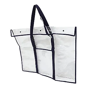 STOBOK Transparent Storage Bag Foam Board 30x40 Artwork Folder Bag Feelings Chart Art Portfolio Case 18 x 24 Drawing Board Carrier Bag Tool Bag Large Child Art Supplies Poster Pvc
