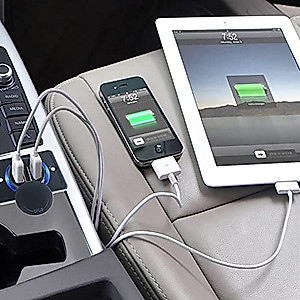 RV USB Outlet, 12 Volt USB Wall Outlet with 18W PD USB-C and Quick Charge 3.0 USB-A Charger Socket, Dual Port 12V-24V Quick Car Charger Panel Type C USB Car Charger Socket Power Outlet with Cap