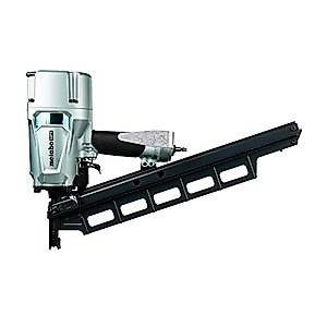 Metabo HPT Framing Nailer, Pneumatic, 2-Inch up to 3-1/4-Inch Plastic Collated Full Head Framing Nails, 21 Degree Magazine, 5-Year Warranty (NR83A5S)