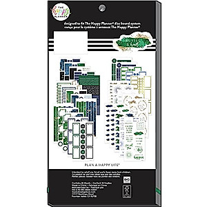 The Happy Planner Sticker Pack for Calendars, Journals and Projects –Multi-Color, Easy Peel – Scrapbook Accessories – Hustle & Heart Work from Home Theme – 30 Sheets, 737 Stickers Total