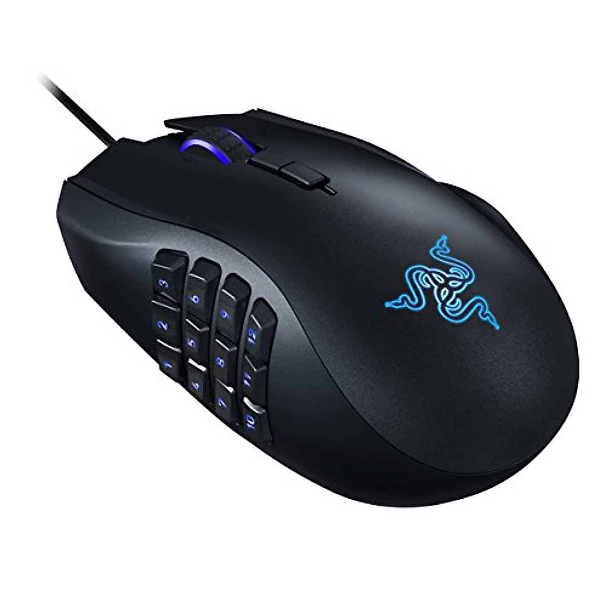 Razer RZ01-01610100-R3U1 Naga Chroma - Ergonomic RGB MMO Gaming Mouse- 12 Programmable Thumb Buttons & 16,000 Adjustible DPI